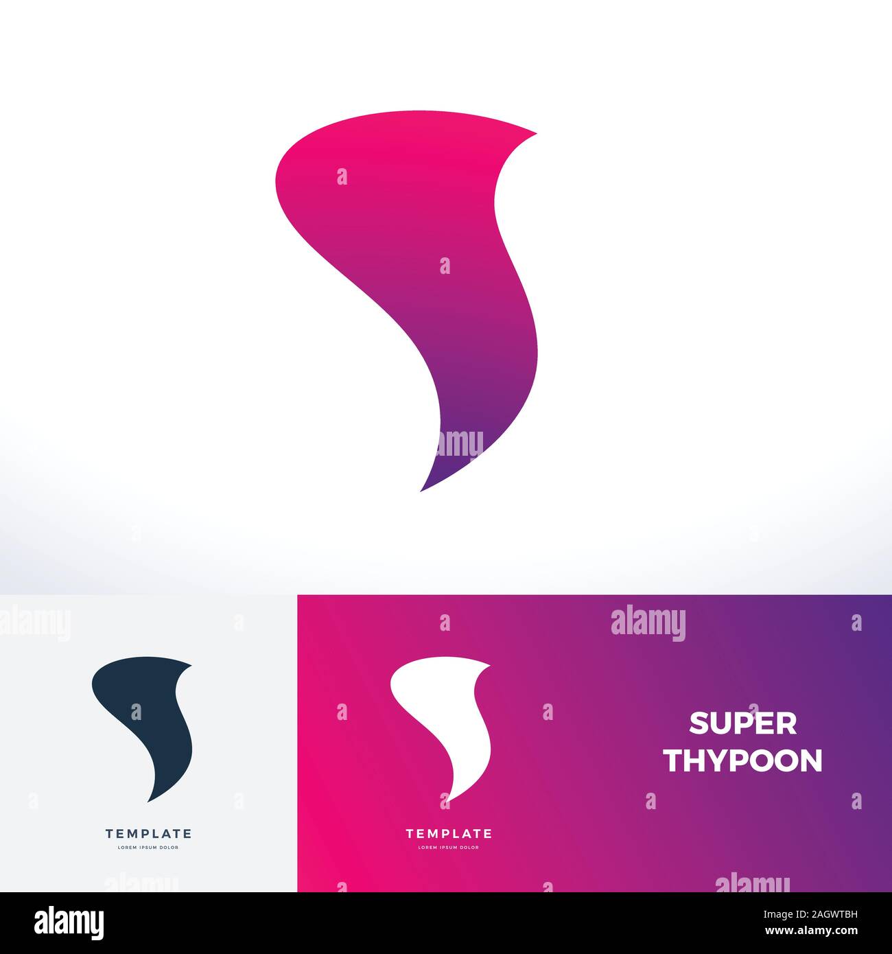 Typhoon Stock Vector Images - Alamy