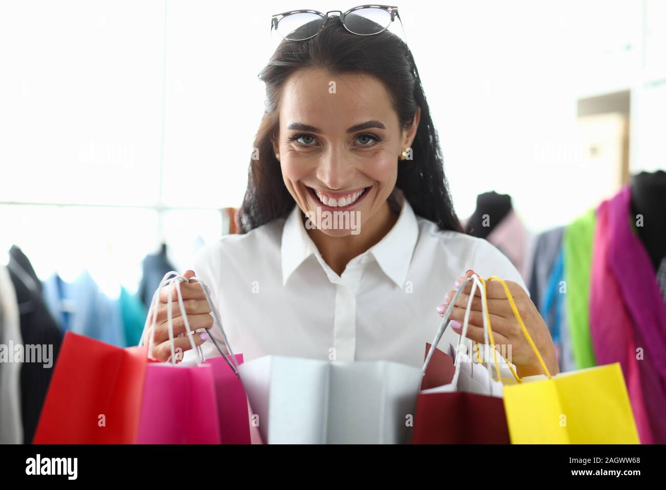 Lady blouse hi-res stock photography and images - Alamy