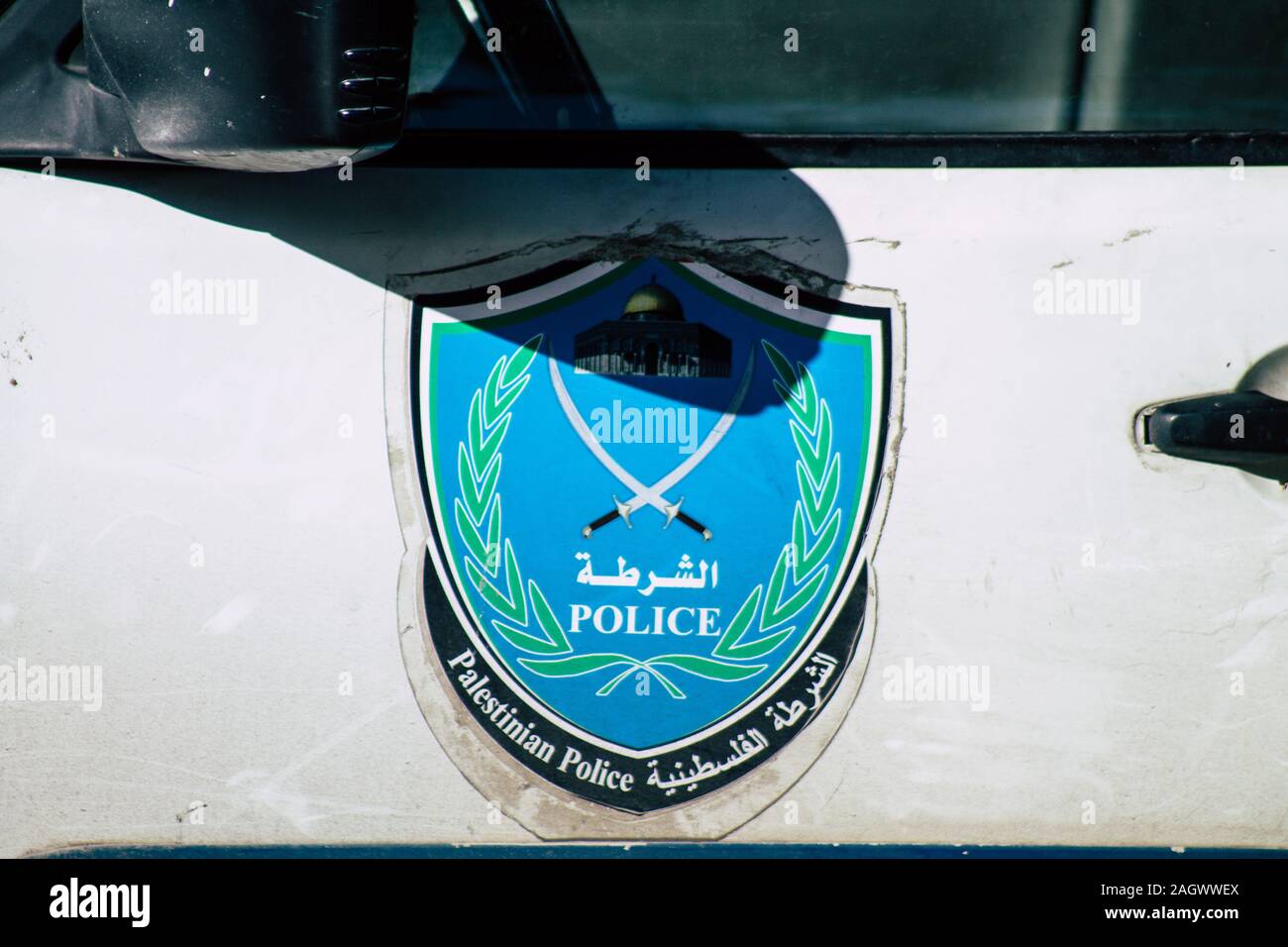 Palestinian Territory Bethlehem December 16, 2019 Closeup of a ...