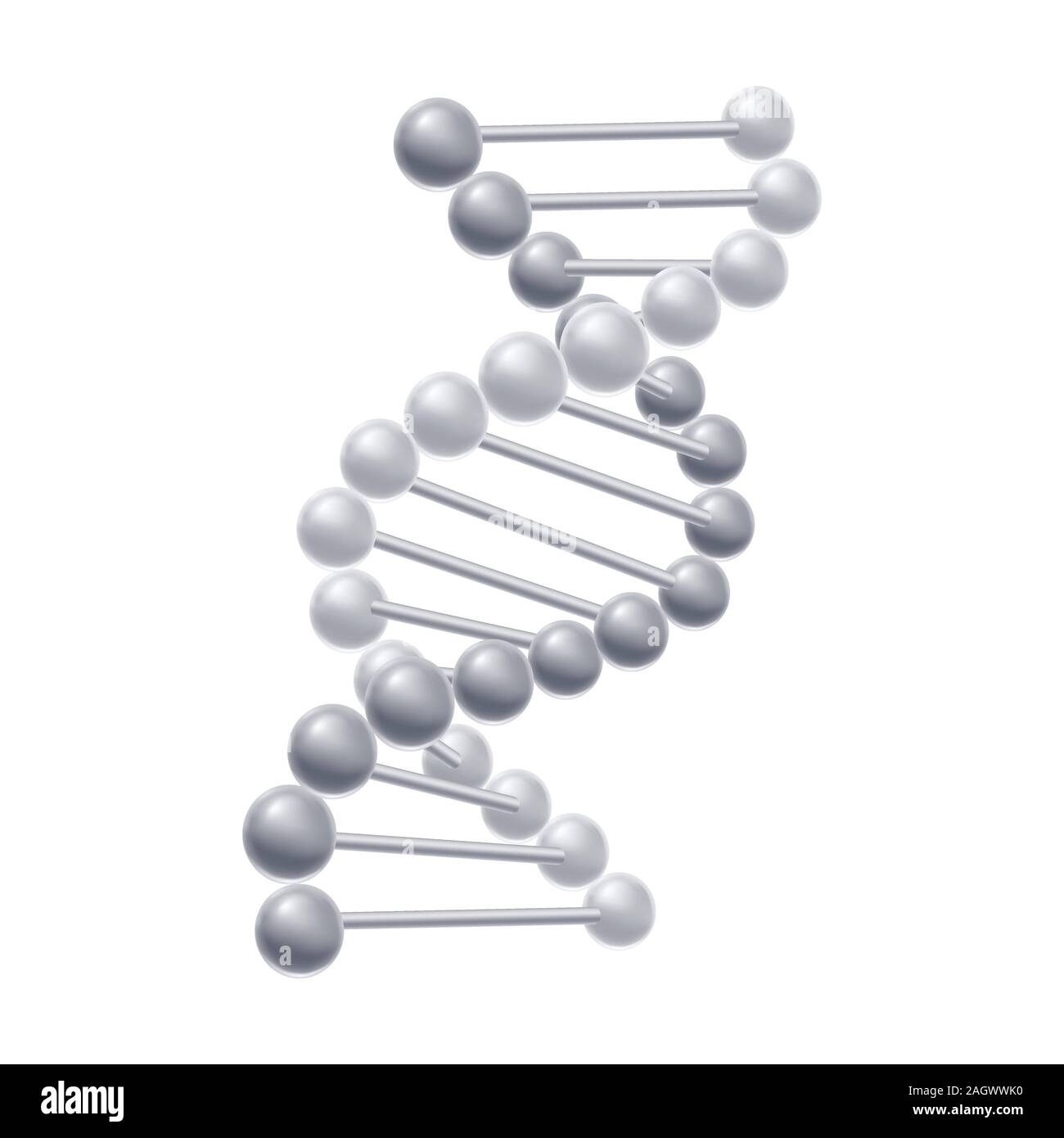 Illustration of DNA molecules structure Stock Vector Image & Art - Alamy