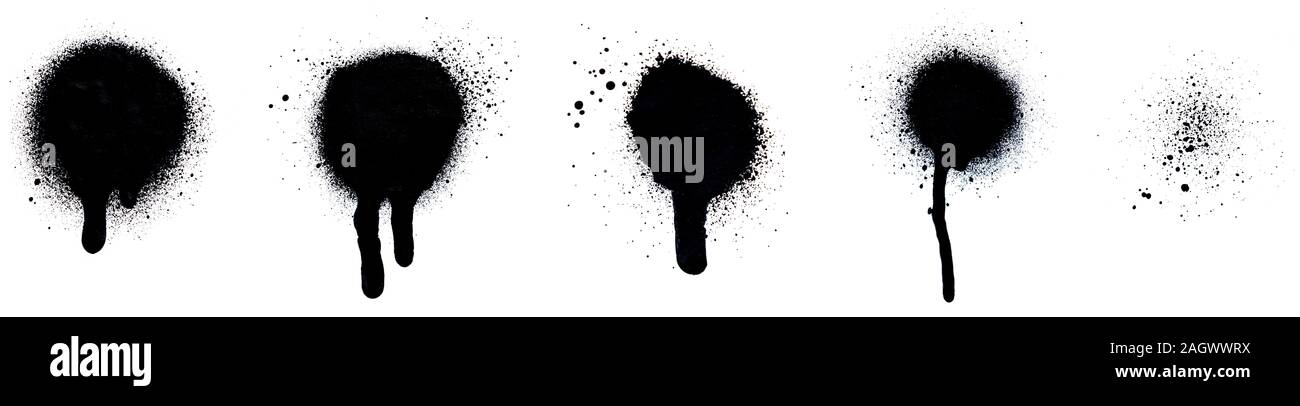 Black paint splash hi-res stock photography and images - Alamy