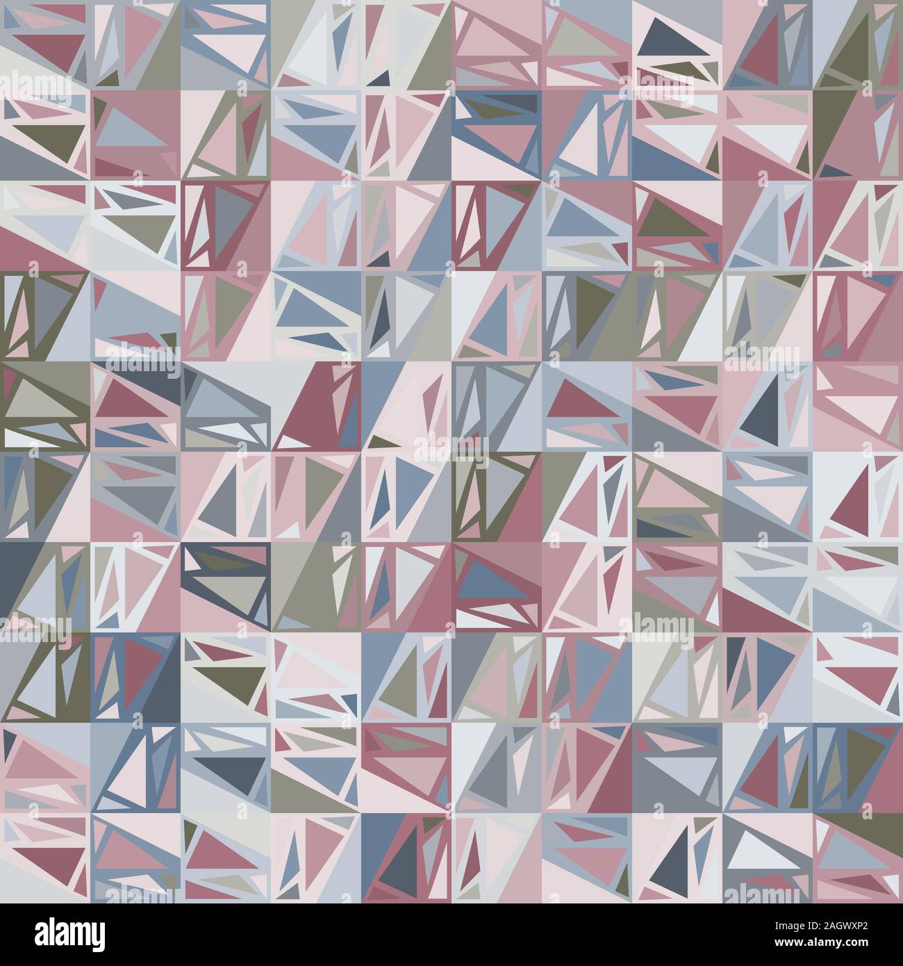 Broken square shard triangle funky motif pattern Stock Vector Image ...