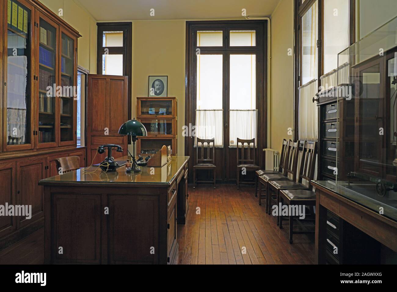 PARIS, FRANCE -18 DEC 2019- View of the Musee Marie Curie museum in the ...