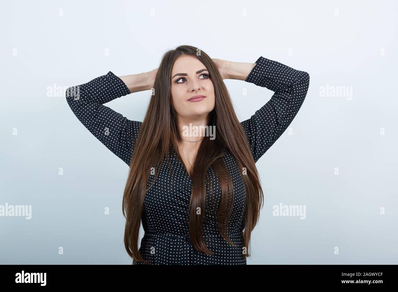 Keeping hands behind head hi-res stock photography and images - Alamy