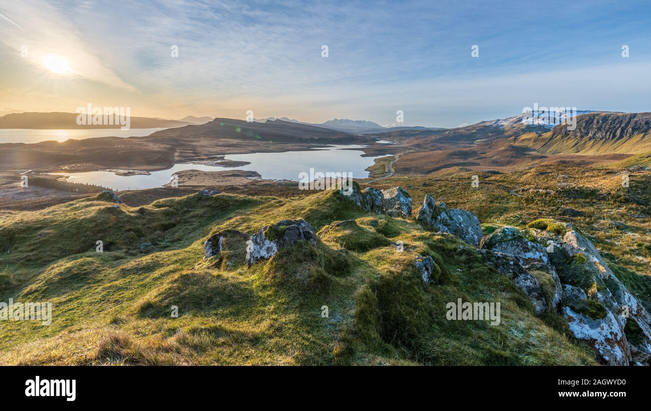 Sunrise at Storr, Isle of Skye, Scotland Stock Photo - Alamy