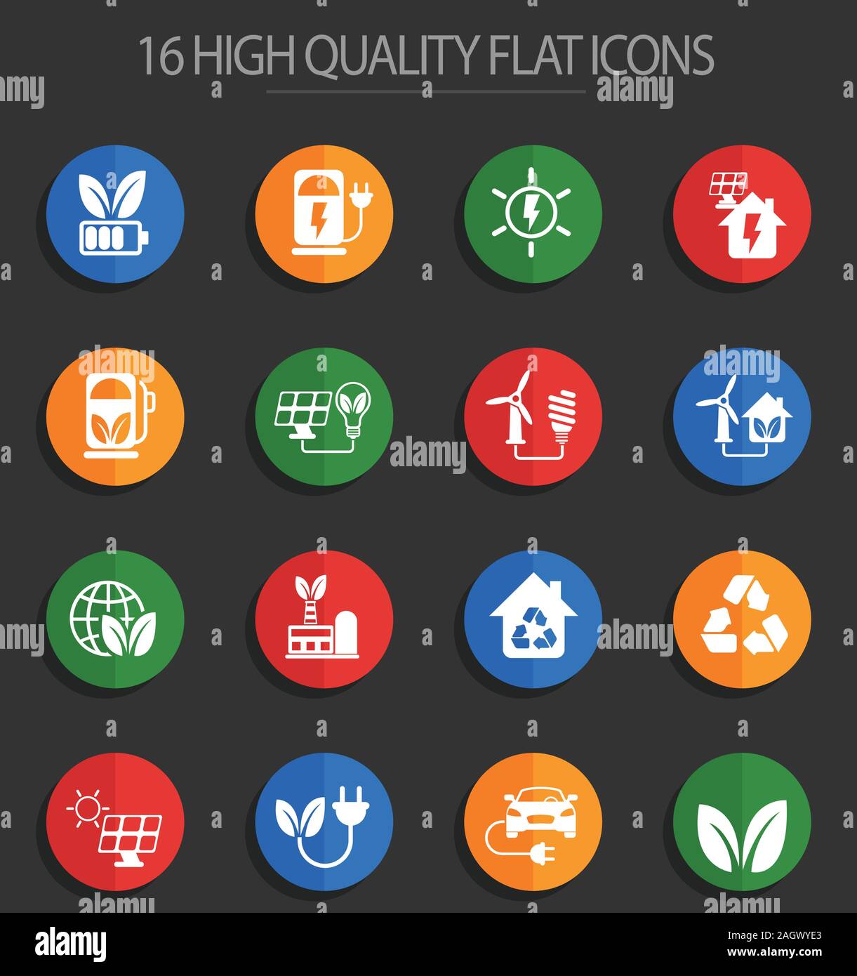 Lightning flat hi-res stock photography and images - Alamy