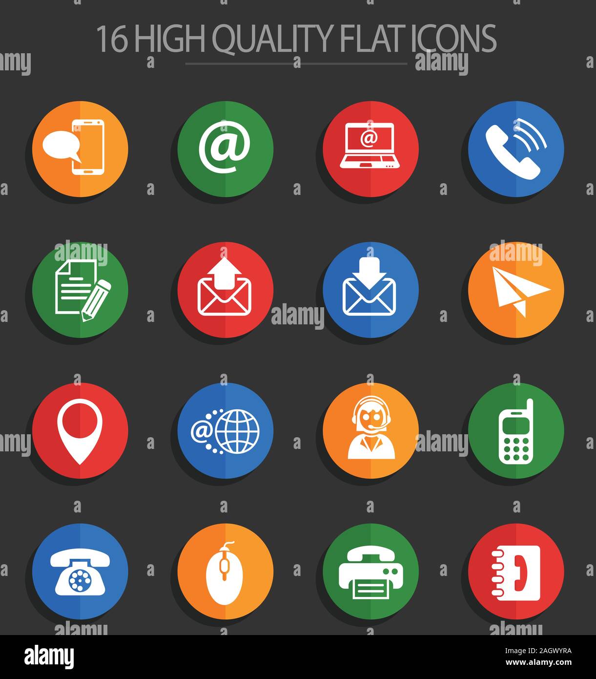 Contact us planet Stock Vector Images - Alamy