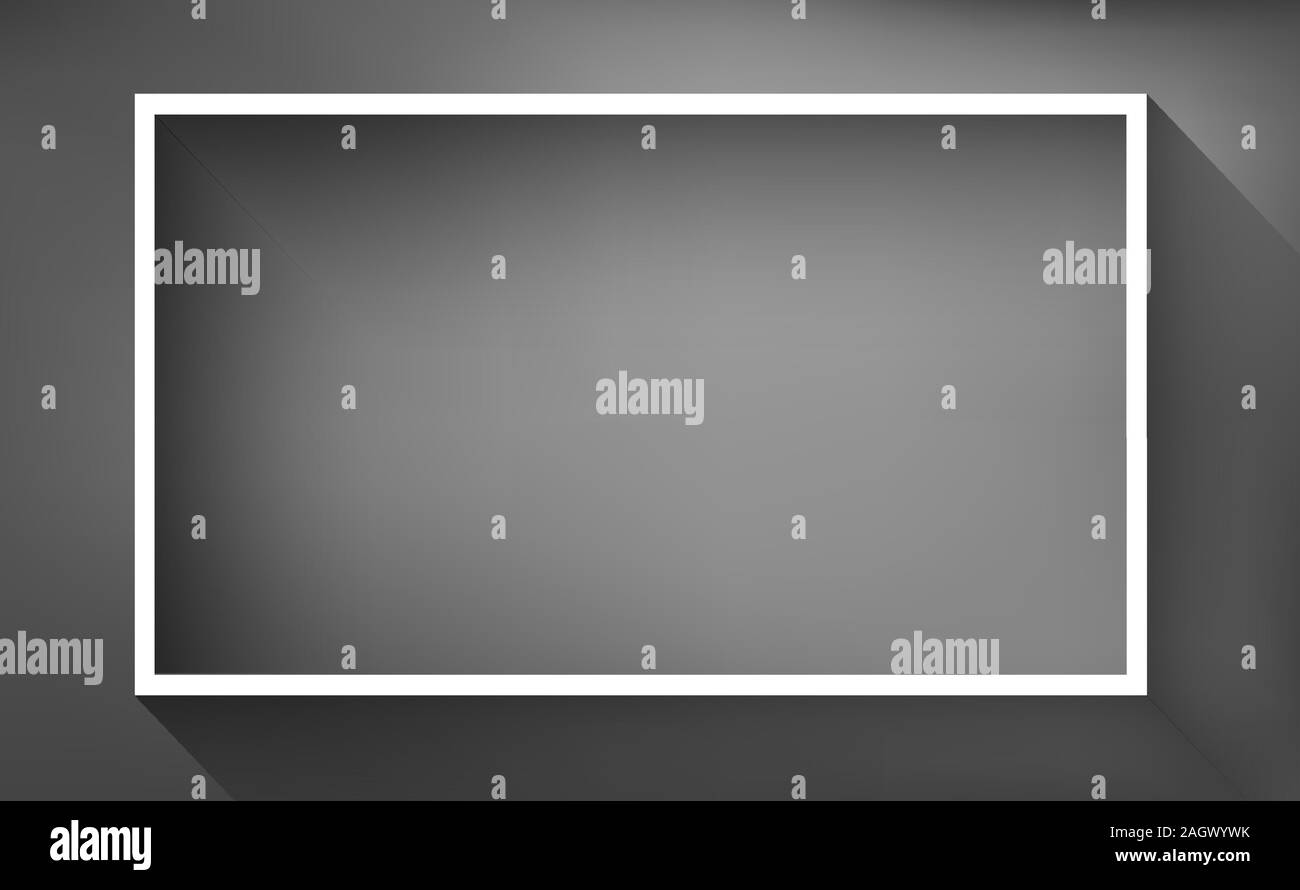 Border template with gray background illustration Stock Vector Image ...