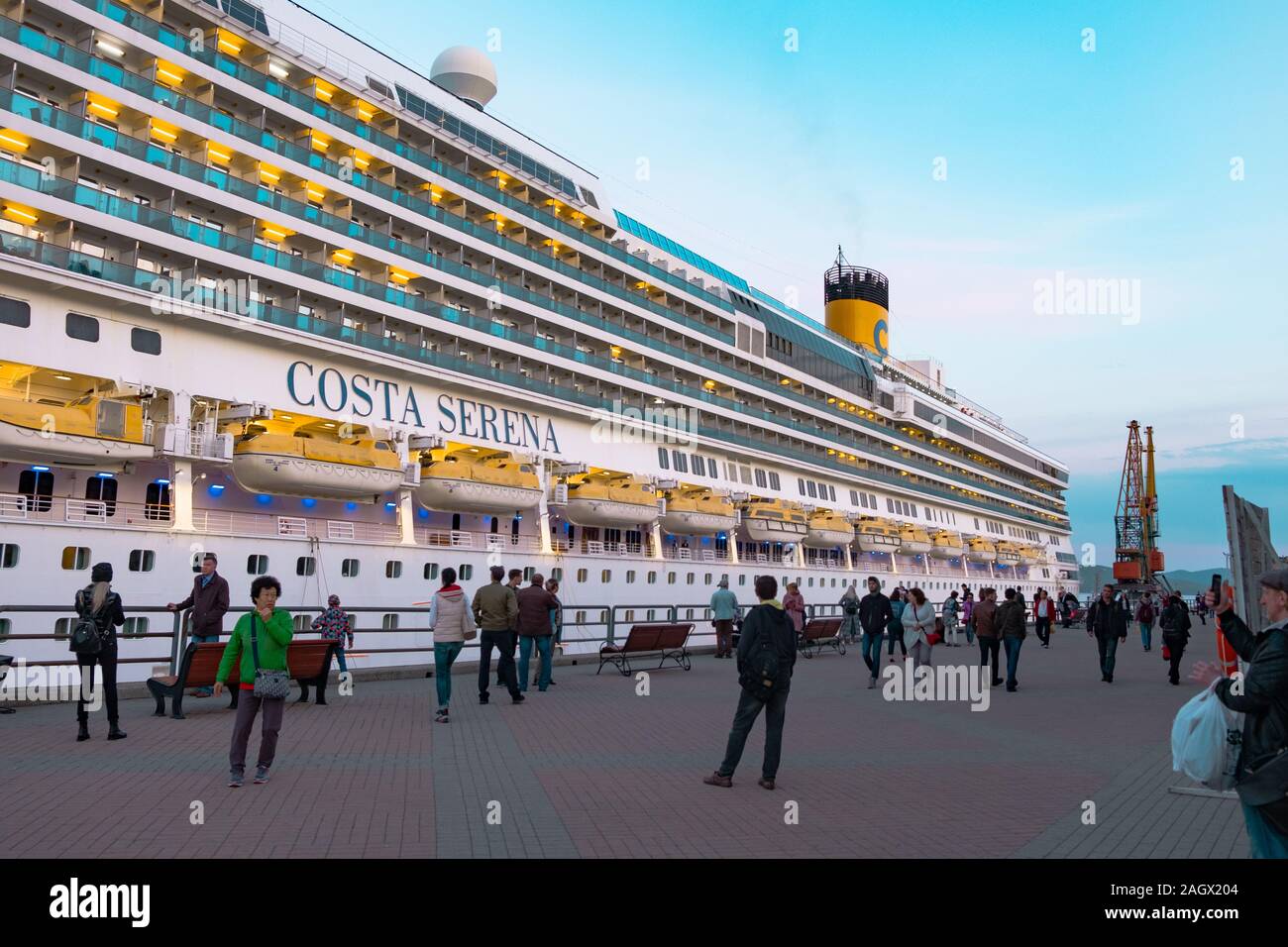 Costa serena cruise ship hi-res stock photography and images - Alamy