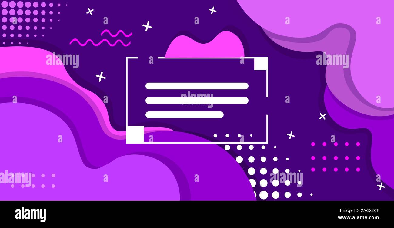 web template with blank bars dynamical colorful gradient abstract ...