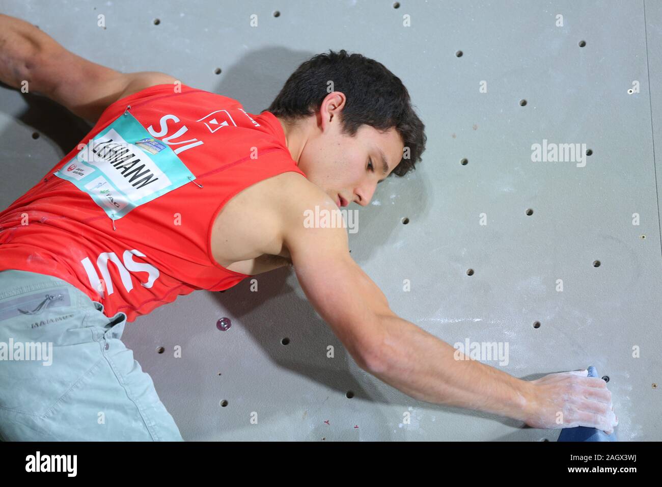 TOULOUSE, FRANCE - 28 NOV 2019: Sascha Lehmann during the Men's ...