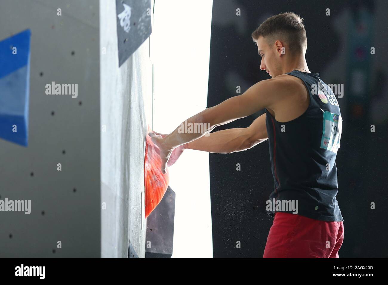 TOULOUSE, FRANCE - 28 NOV 2019: Yannick Flohe during the Men's ...
