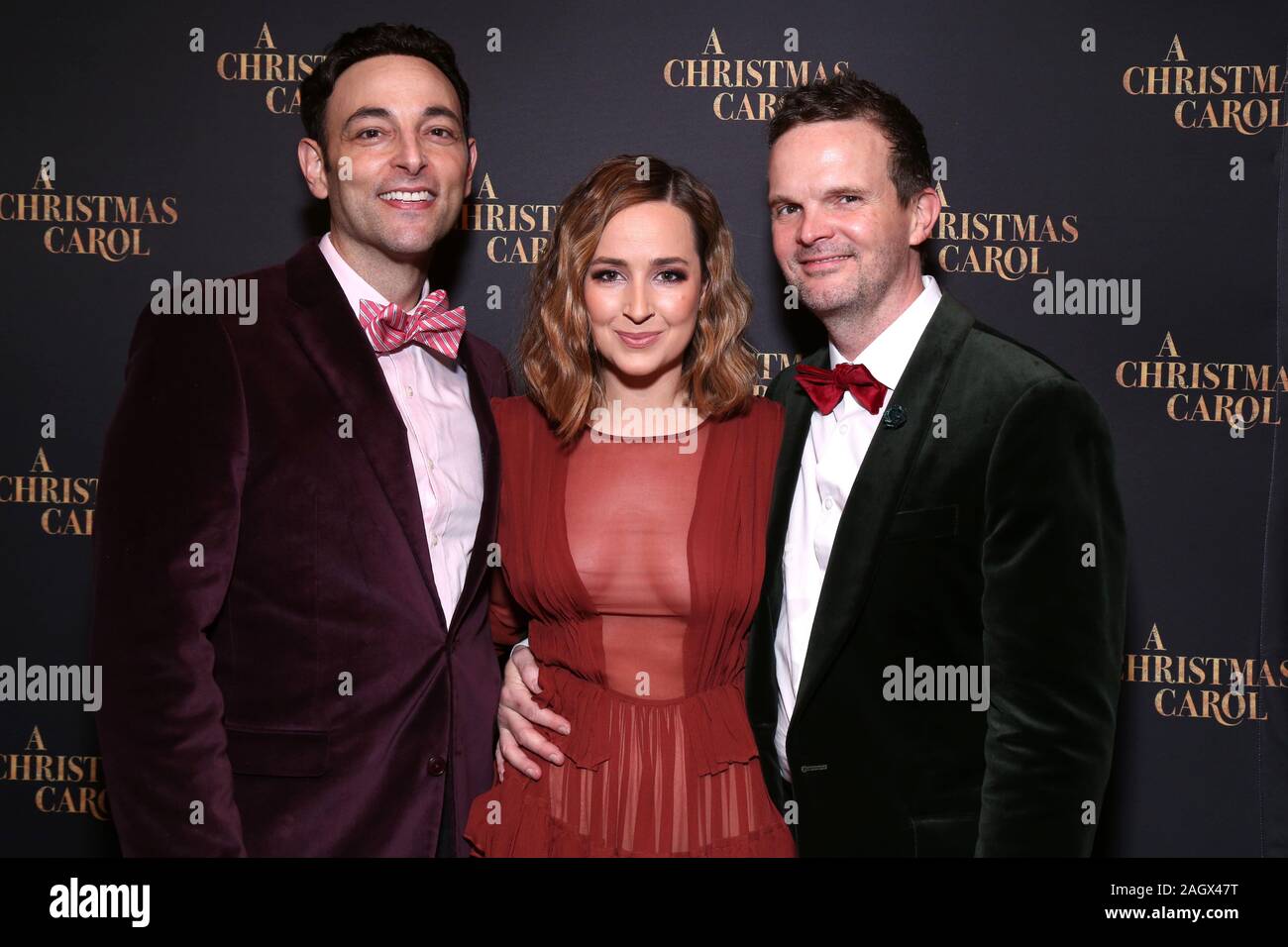 Opening night party for A Christmas Carol held at the Redeye Grill. Featuring: Matthew LaBanca ...