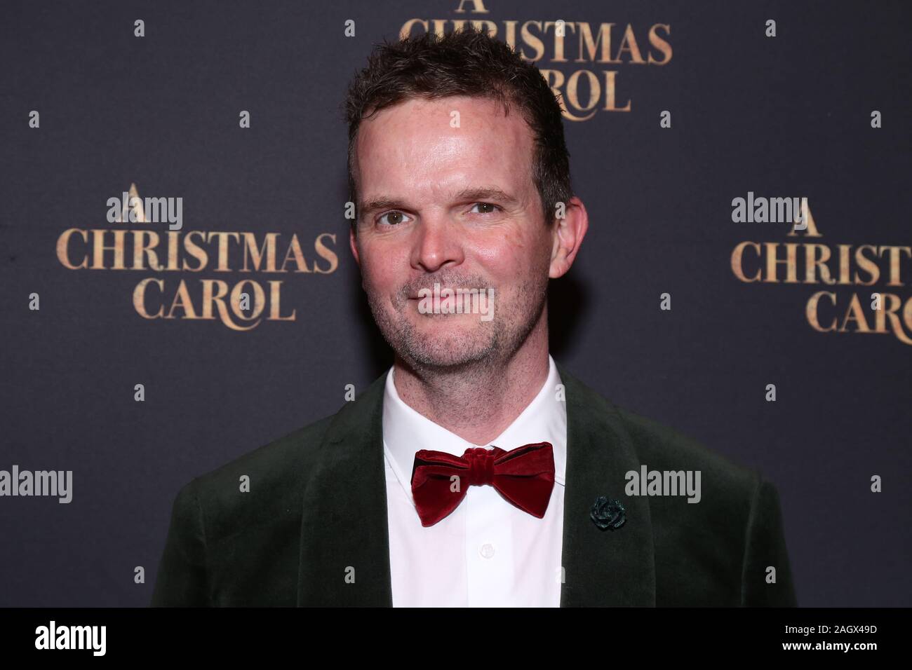 Opening night party for A Christmas Carol held at the Redeye Grill. Featuring: Dashiell Eaves ...