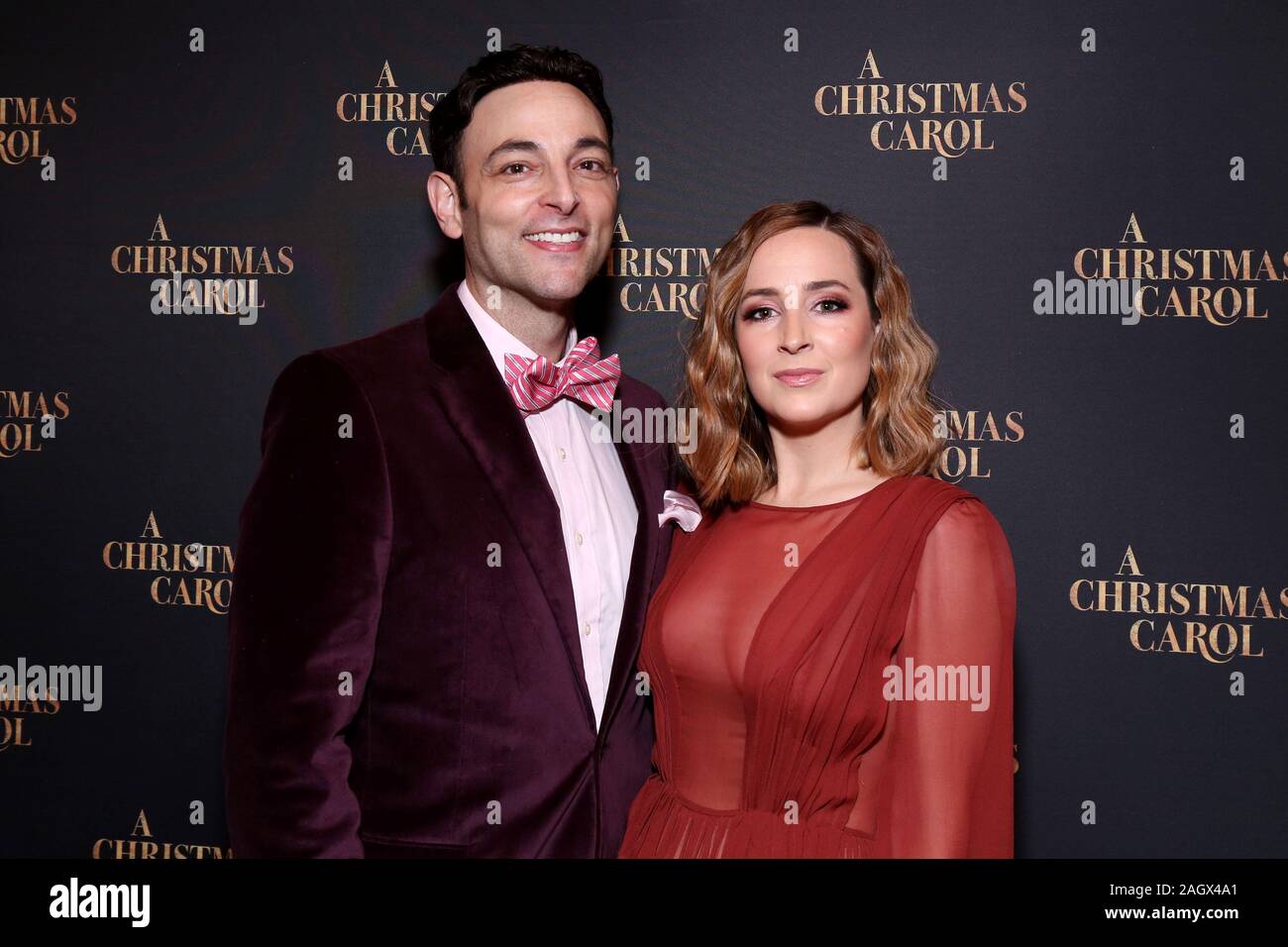 Opening night party for A Christmas Carol held at the Redeye Grill ...