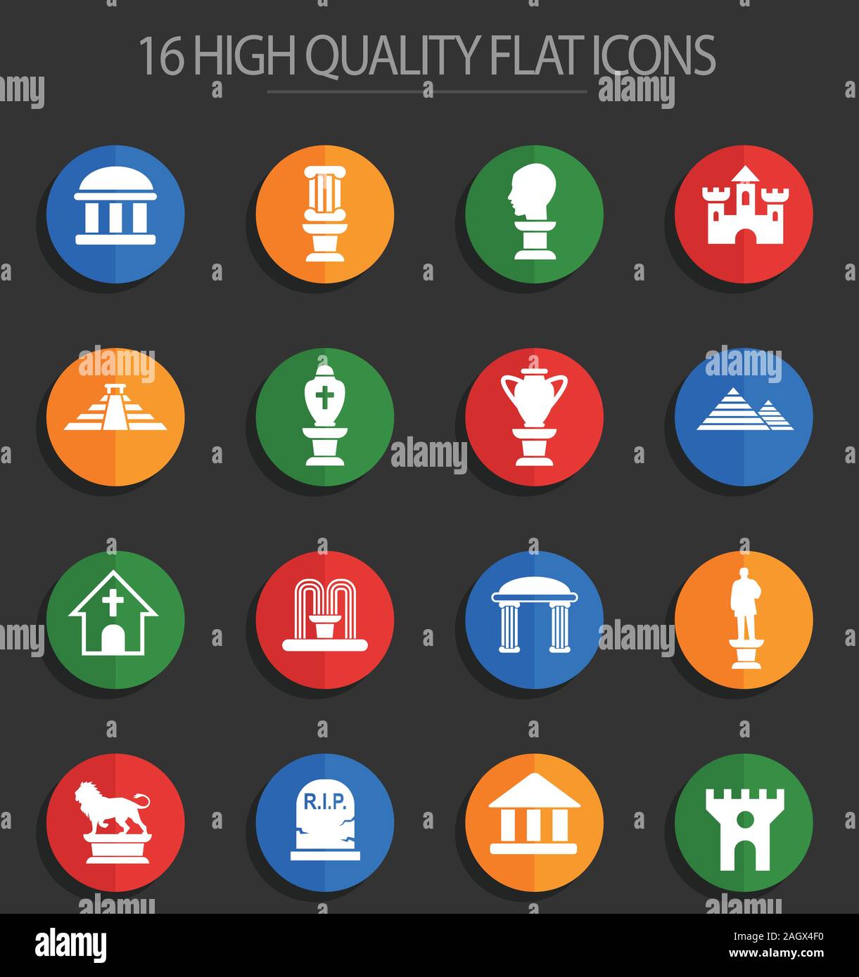 Grave monuments Stock Vector Images - Alamy