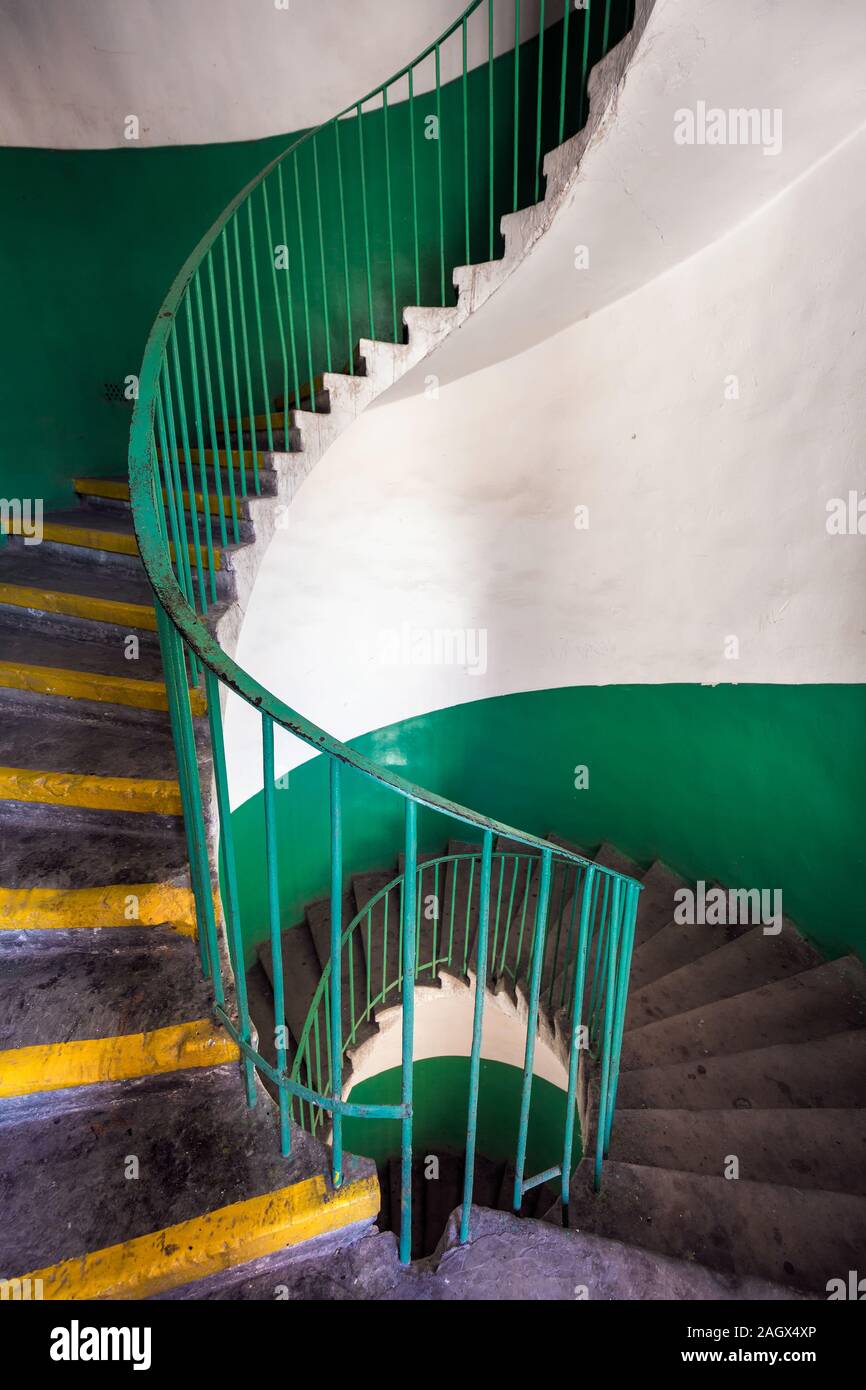Multi flight stairway hi-res stock photography and images - Alamy
