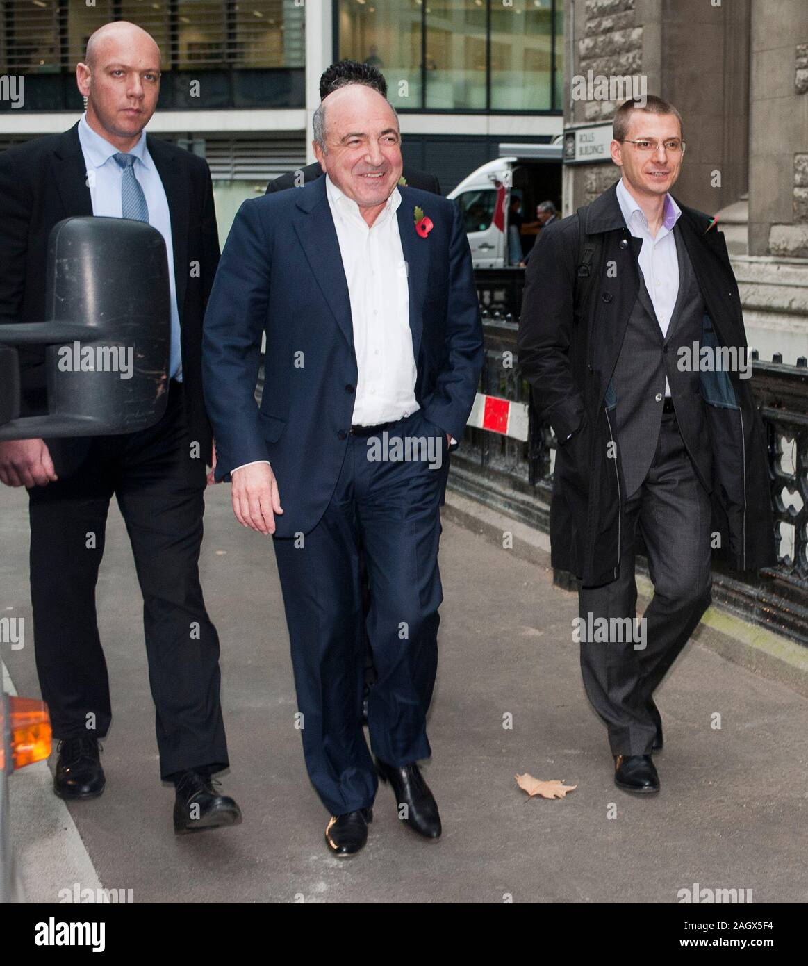 Roman Abramovich and Boris Berezovsky arriving at High Court in London ...