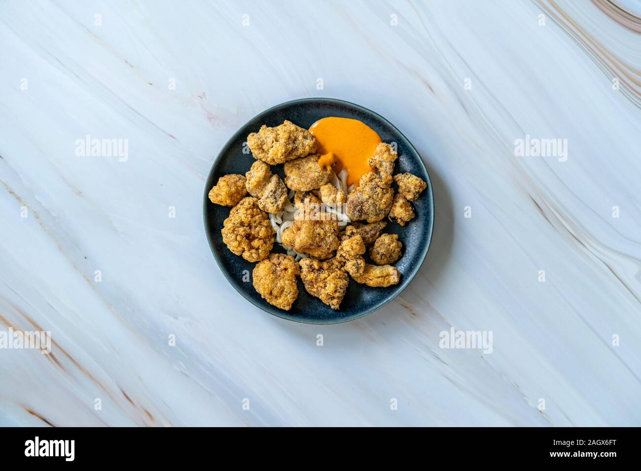 Karaage Japanese Styled Fried Chicken with Sauce / Karaagedon ...