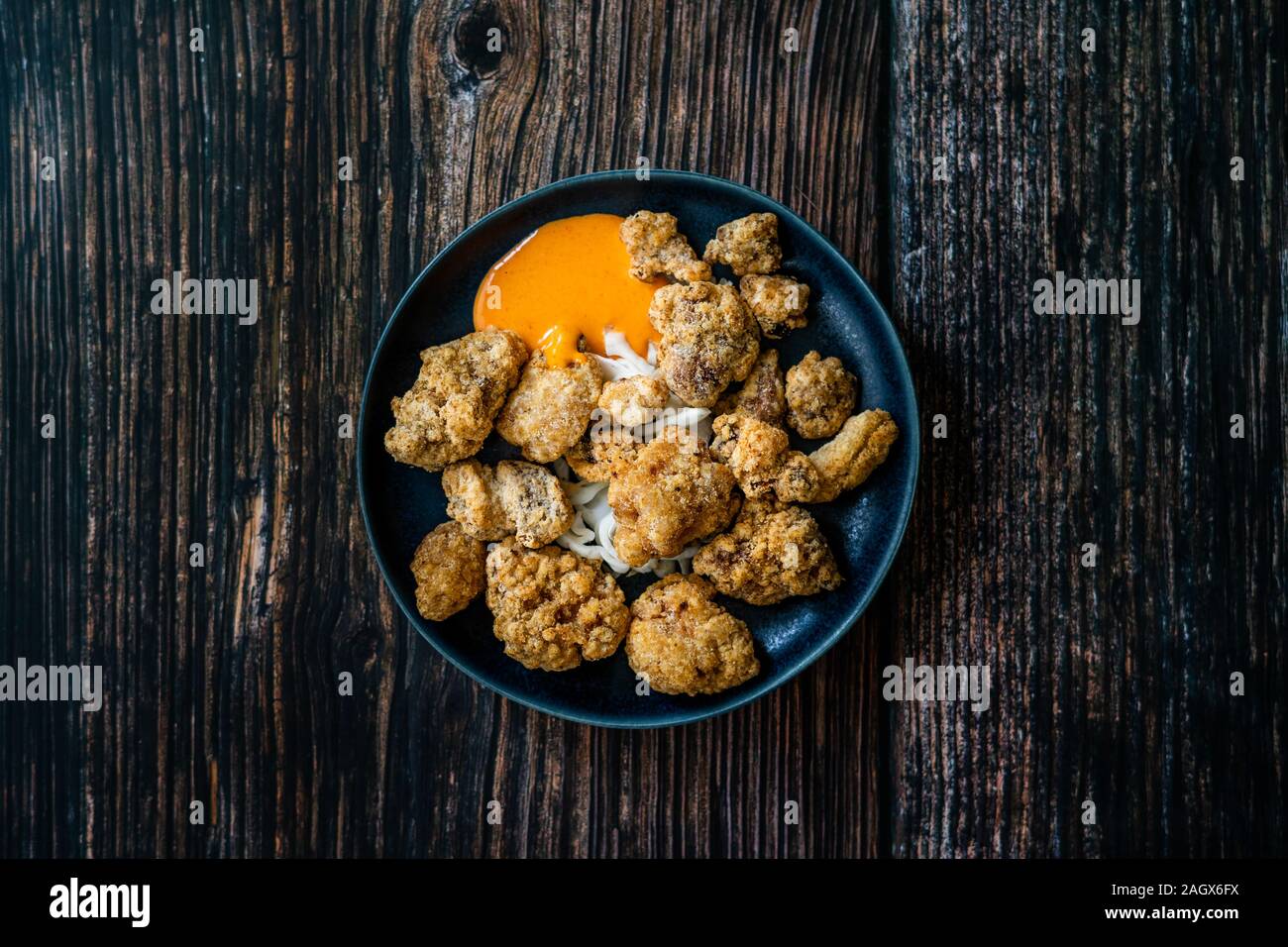 Karaage Japanese Styled Fried Chicken with Sauce / Karaagedon ...