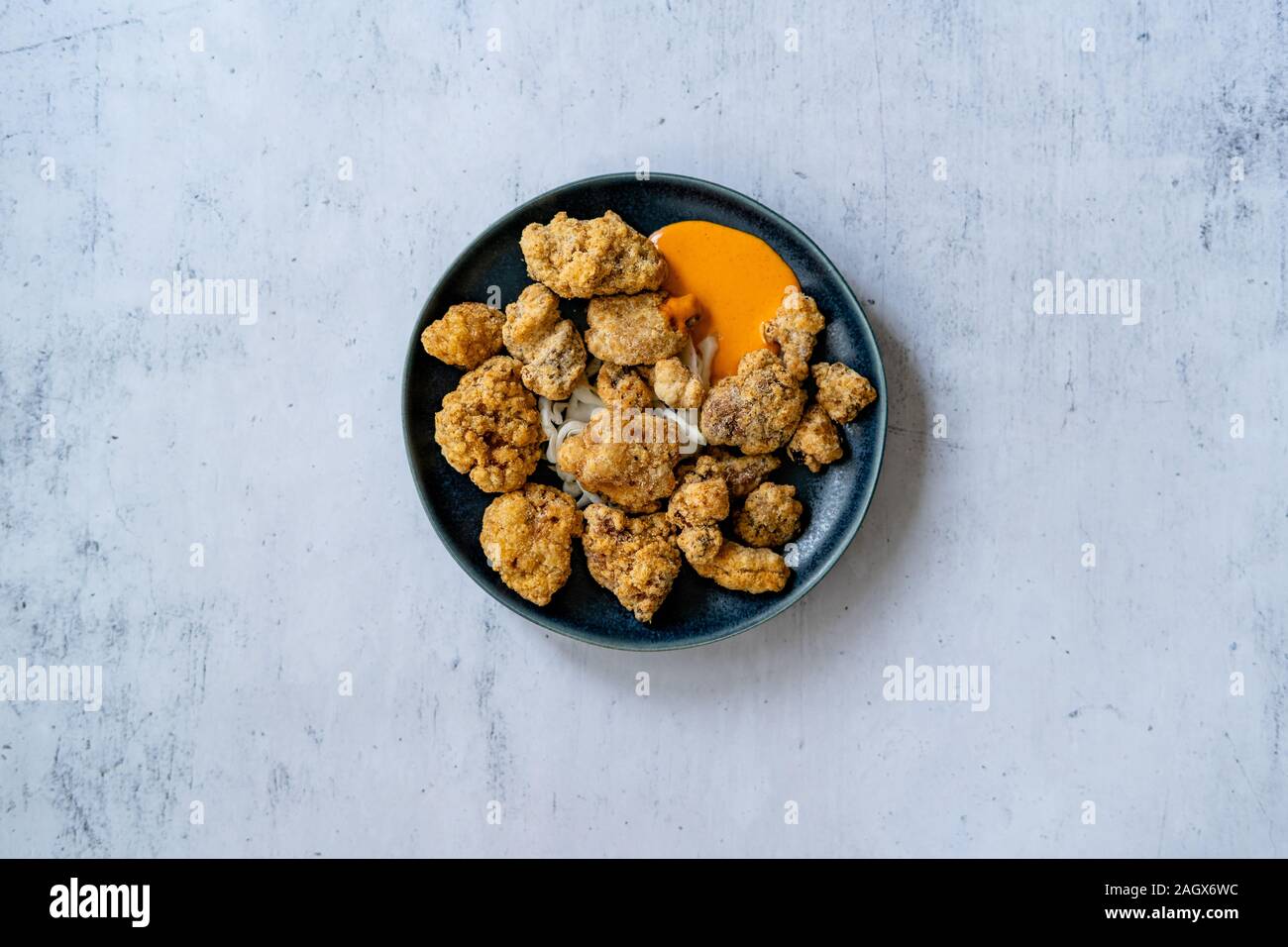 Karaage Japanese Styled Fried Chicken with Sauce / Karaagedon ...
