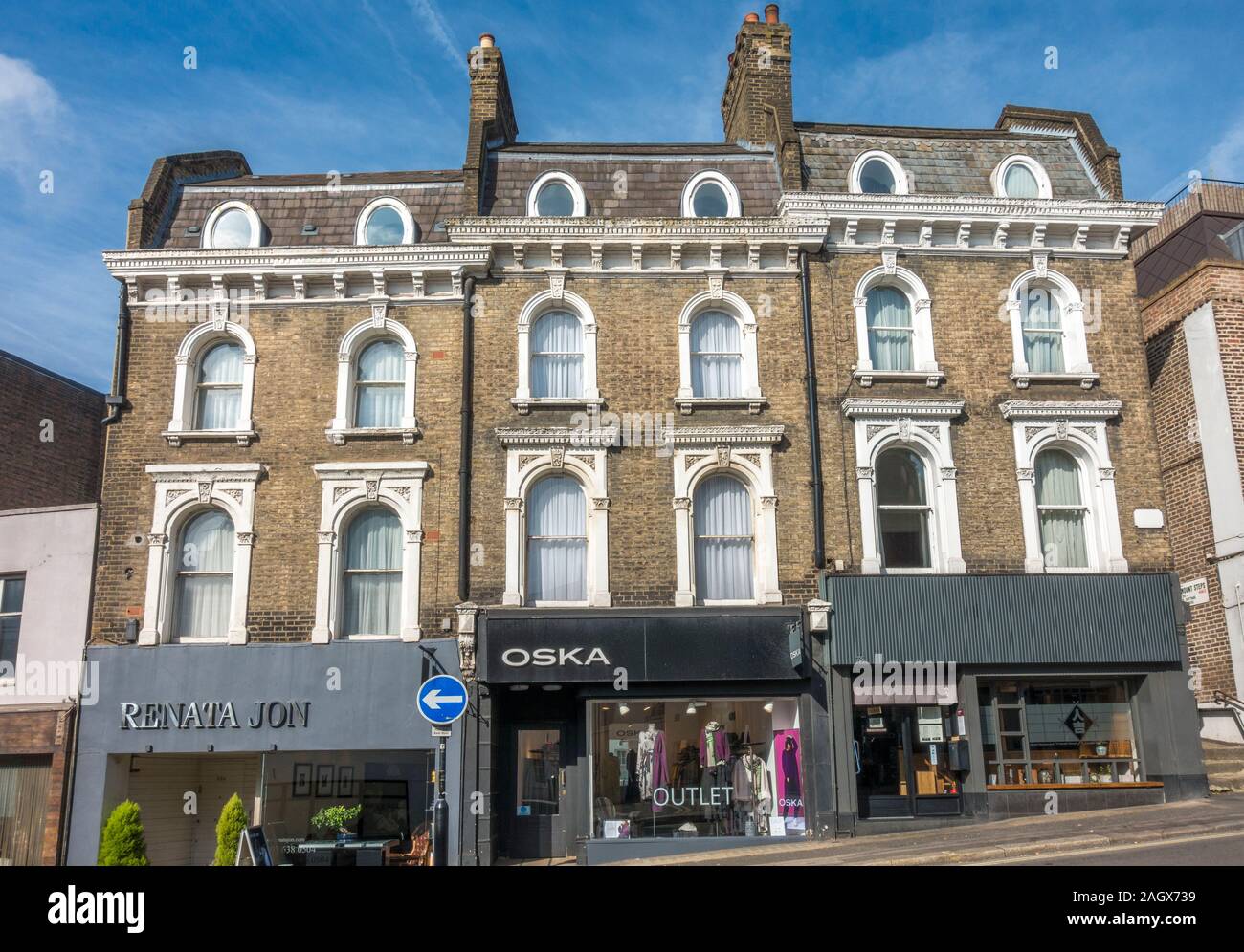 Three Independent shops in beautiful period buildings, with no people ...