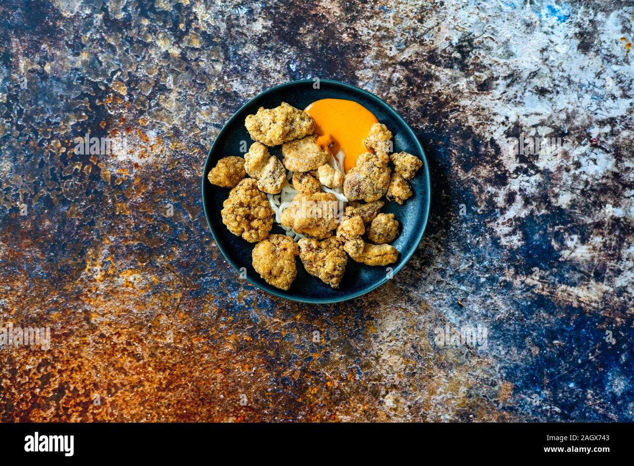 Karaage Japanese Styled Fried Chicken with Sauce / Karaagedon ...
