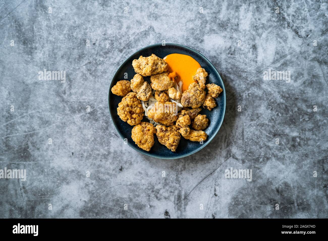 Karaage Japanese Styled Fried Chicken with Sauce / Karaagedon ...