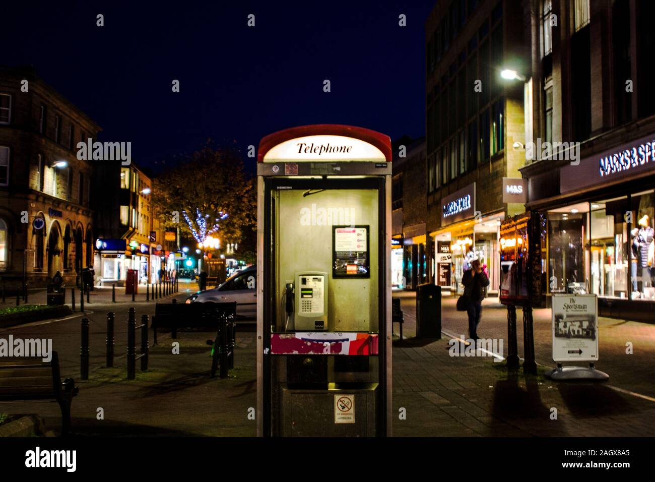 Cumbria telephone box phone hi-res stock photography and images - Alamy