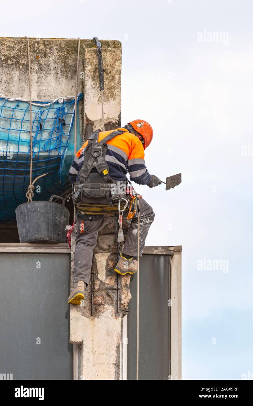 Repairing a facade hi-res stock photography and images - Alamy