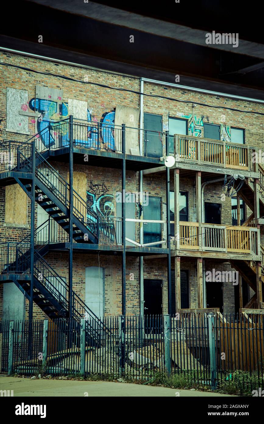 Poor neighborhood poverty usa hi-res stock photography and images - Alamy
