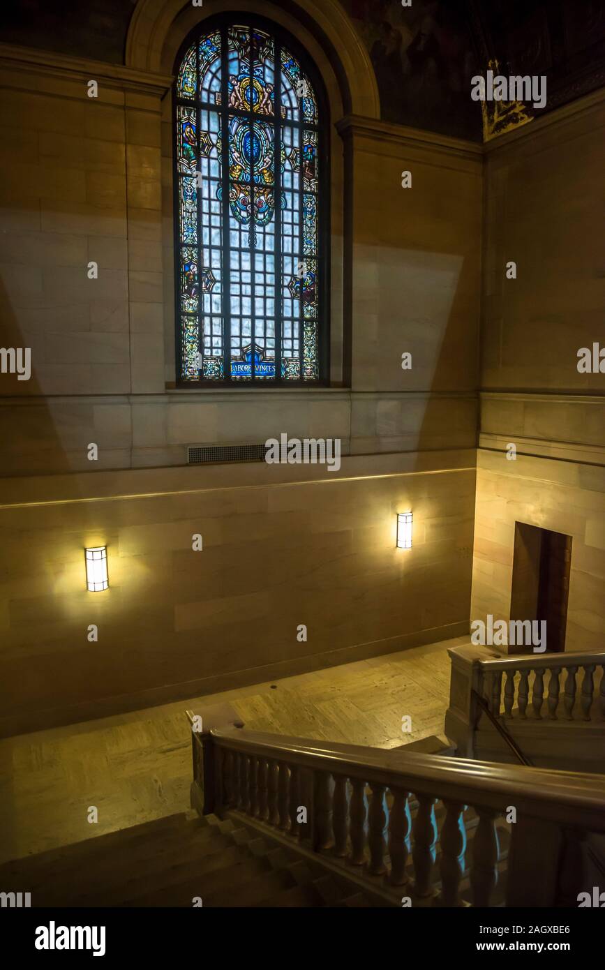 Detroits cultural center historic district hi-res stock photography and ...