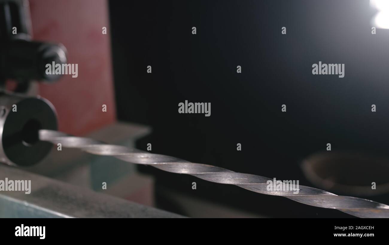 Forge workshop on table. Metal pipe craft electric twist wrought iron ...