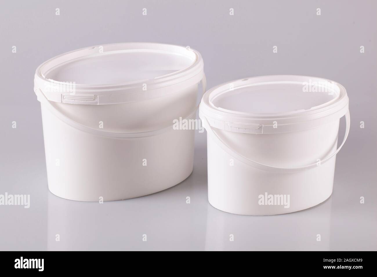 the plastic Bucket for packing Stock Photo - Alamy