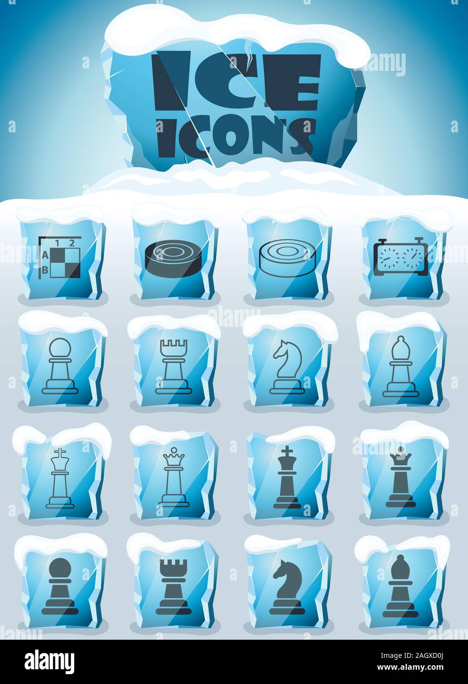 chess icon set Stock Vector Image & Art - Alamy