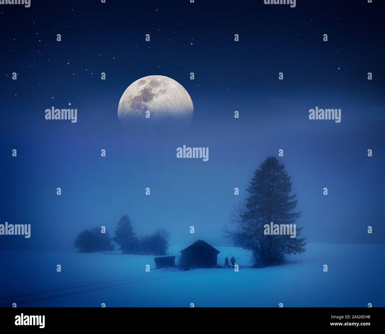 Moonlight Title Page High Resolution Stock Photography and Images - Alamy