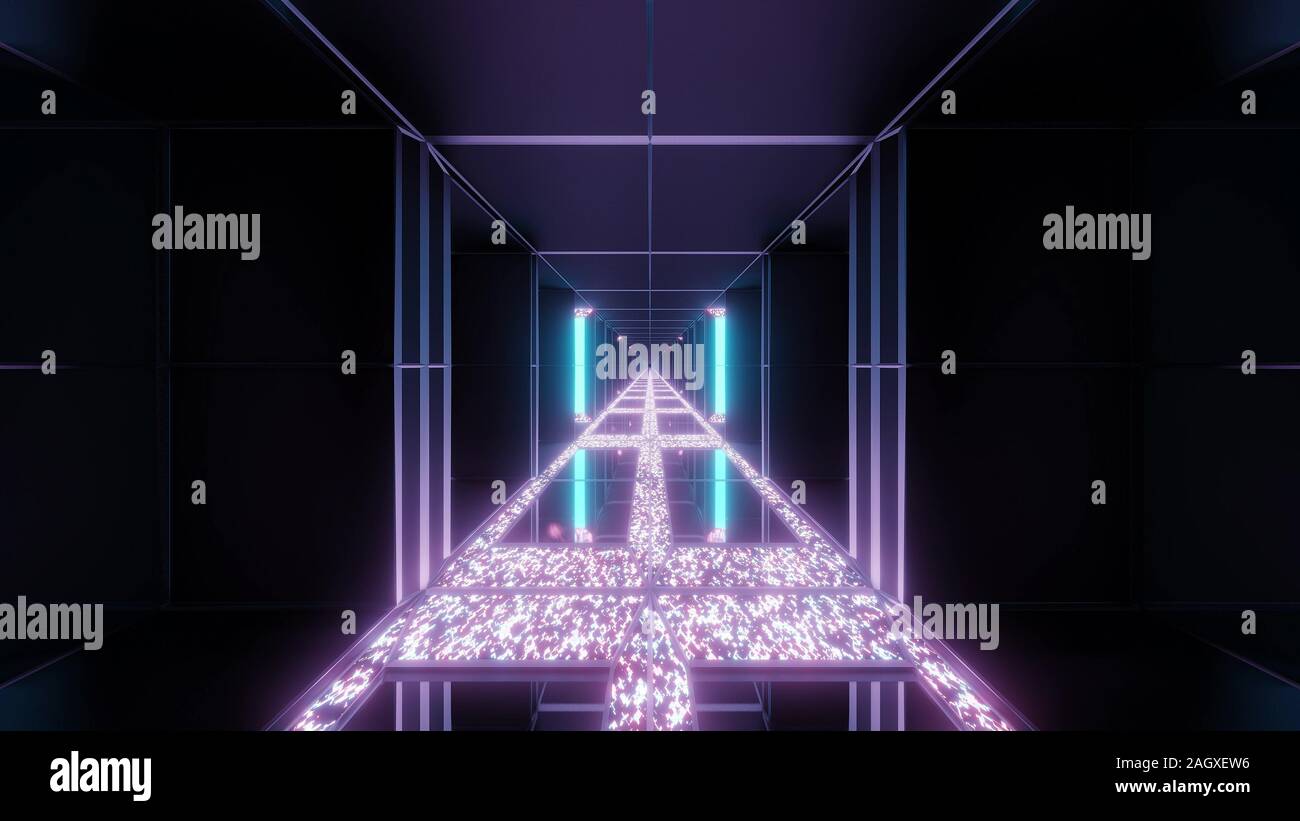 futuristic sci-fi space temple with glowing diamonds christmas texture ...