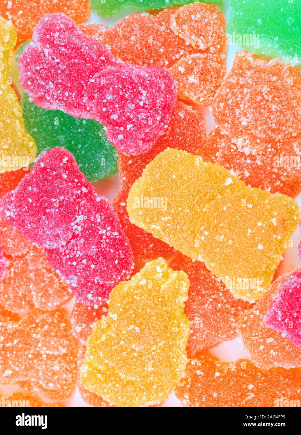 Multicolor Fruit Jelly Stock Photo - Alamy