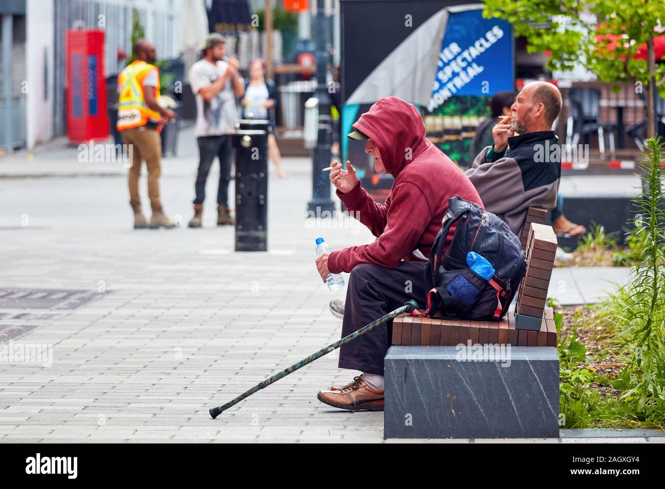 Quebec city canada poor hi-res stock photography and images - Alamy