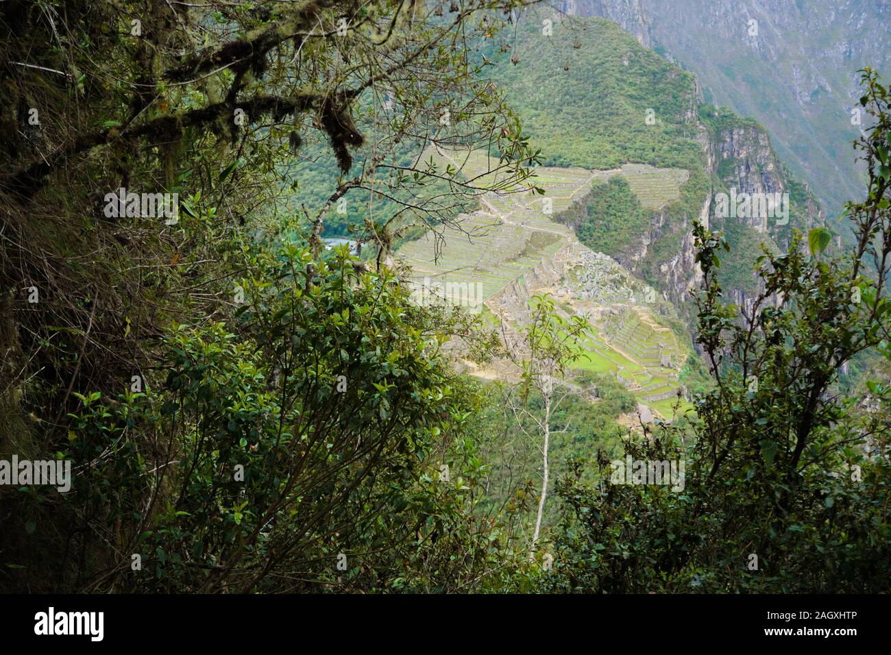 The best view of Machu Picchu from the Wayna Picchu Mountain, Huayna ...