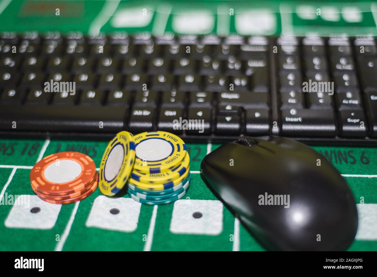 online games and betting Stock Photo - Alamy