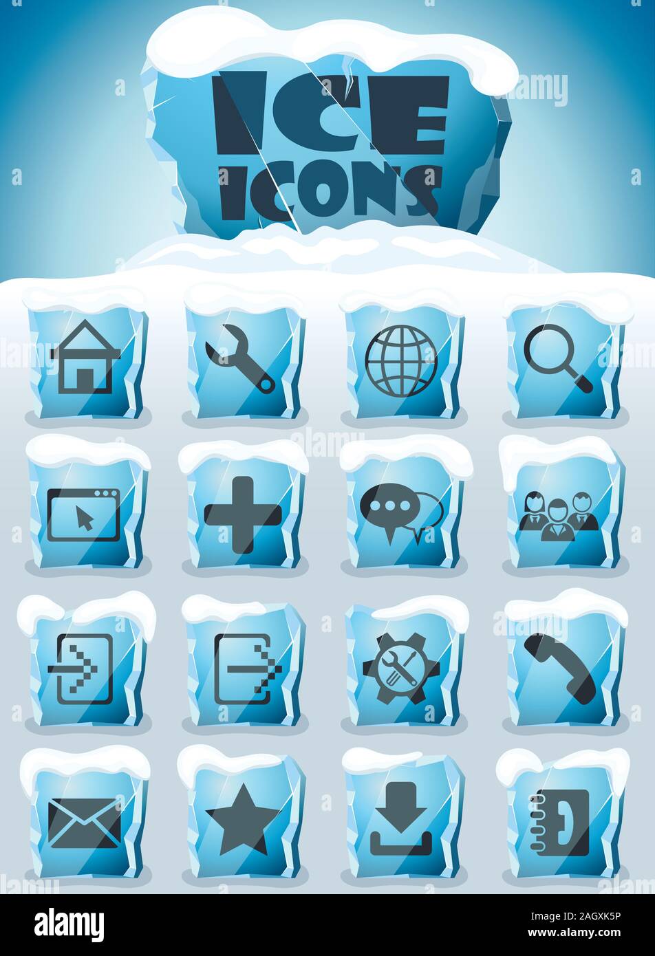 web tools icon set Stock Vector Image & Art - Alamy