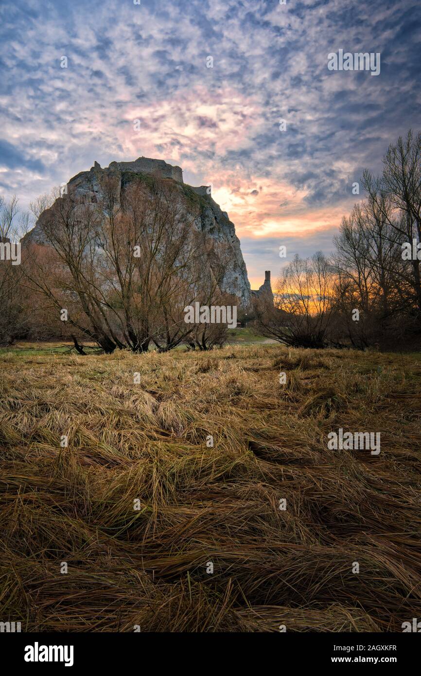 Devin castle ruins hi-res stock photography and images - Alamy