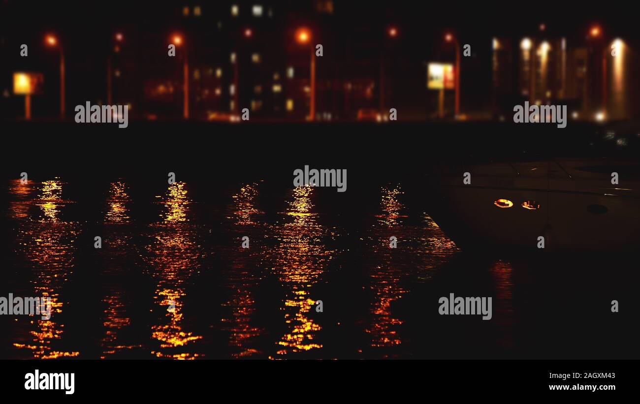 Ship Navigation Lights At Night High Resolution Stock Photography and ...