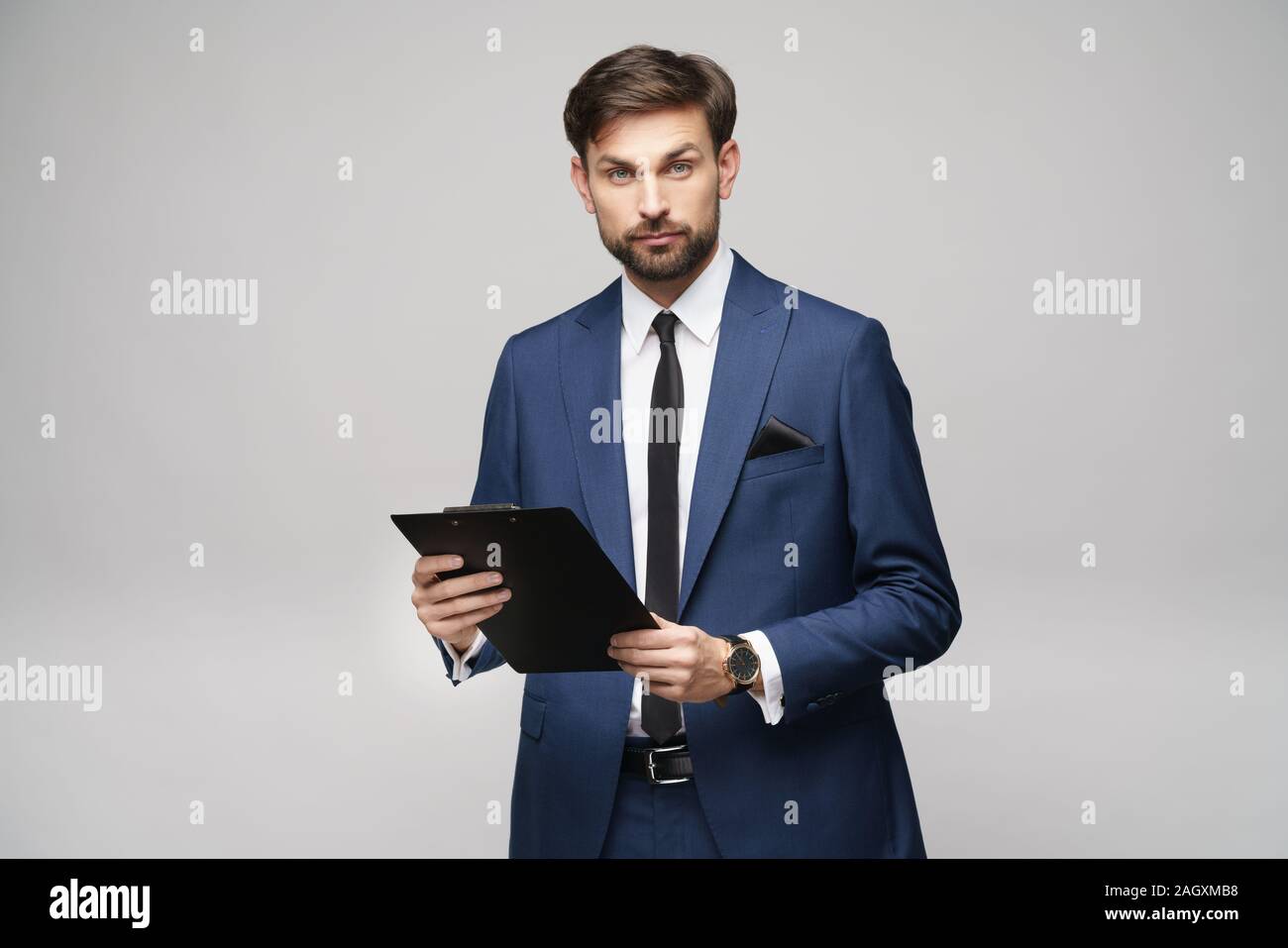 File folder man suit hi-res stock photography and images - Alamy