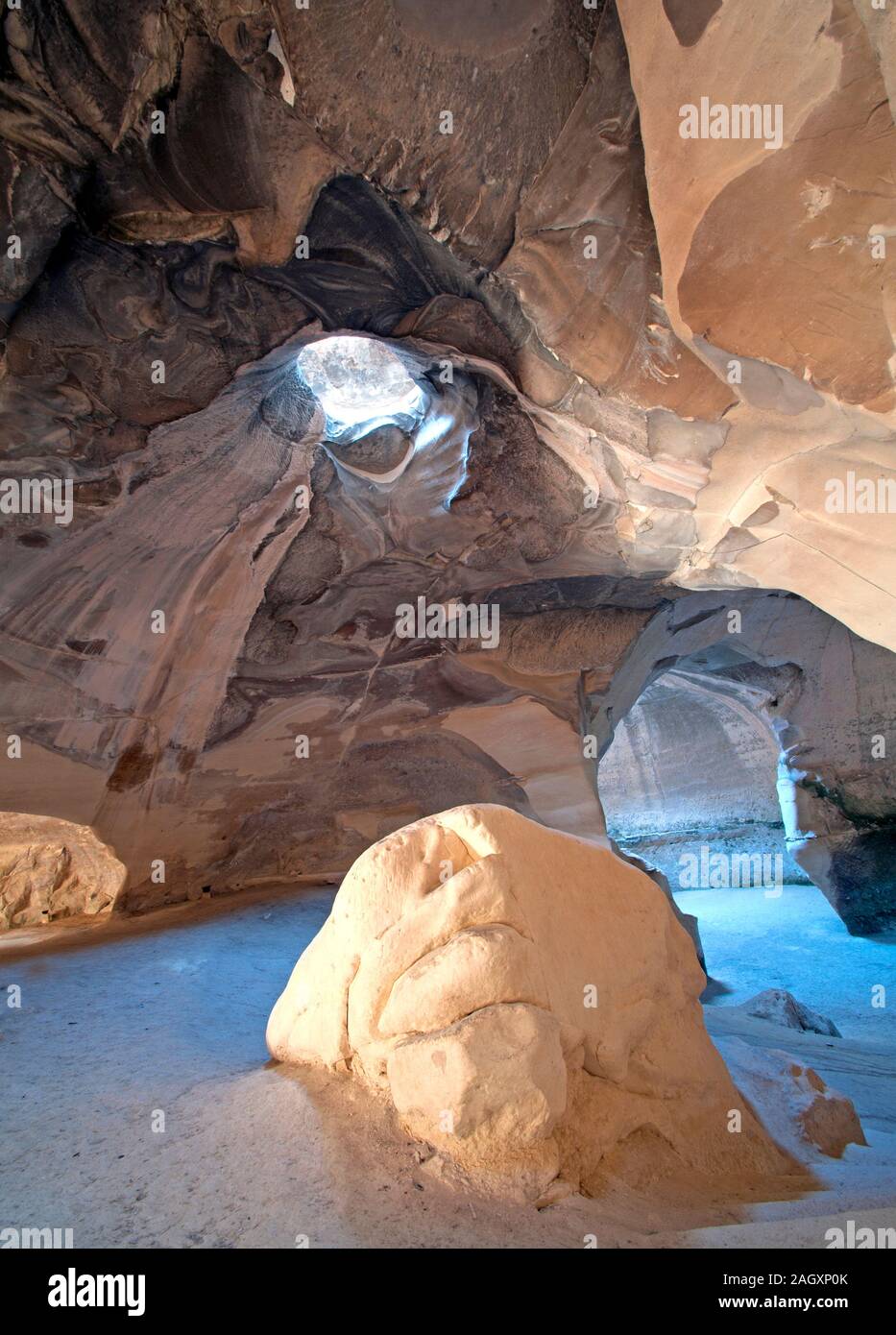 Bell caves in Beit Guvrin National Monument, Israel Stock Photo - Alamy