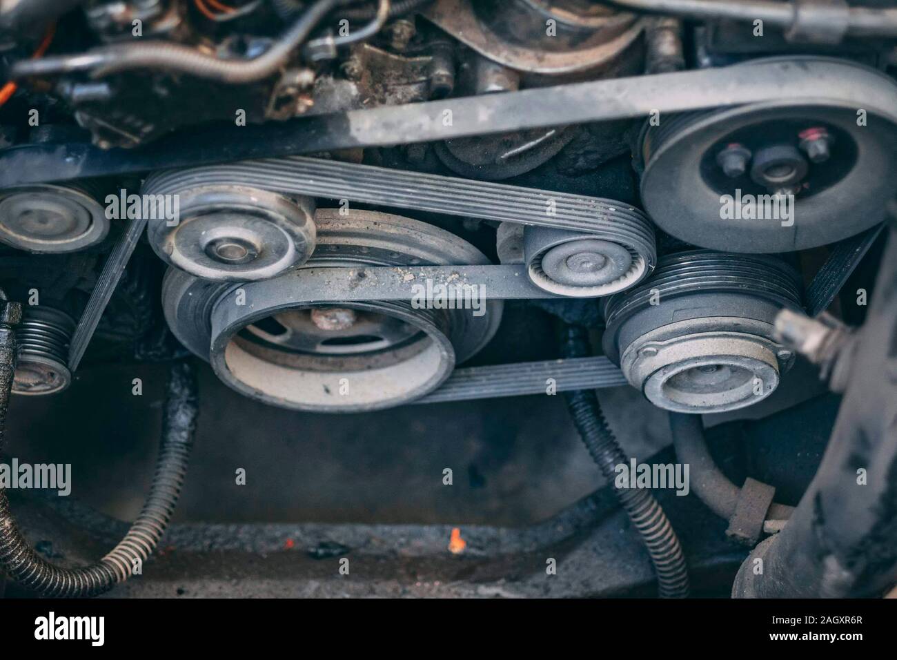 Metallic background of the internal combustion engine Stock Photo - Alamy