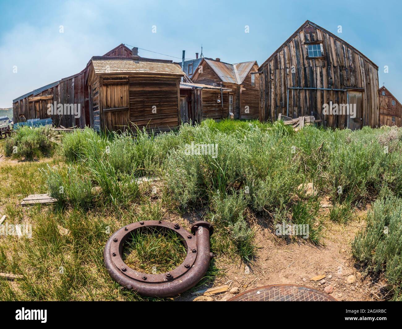 Buildings and equipment, Bodie ghost town, Bodie State Historic Park ...