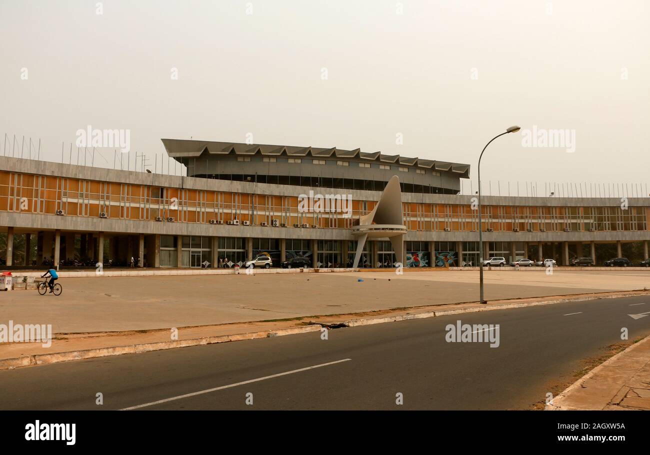 Government building in the city of Lomé, Togo Stock Photo - Alamy