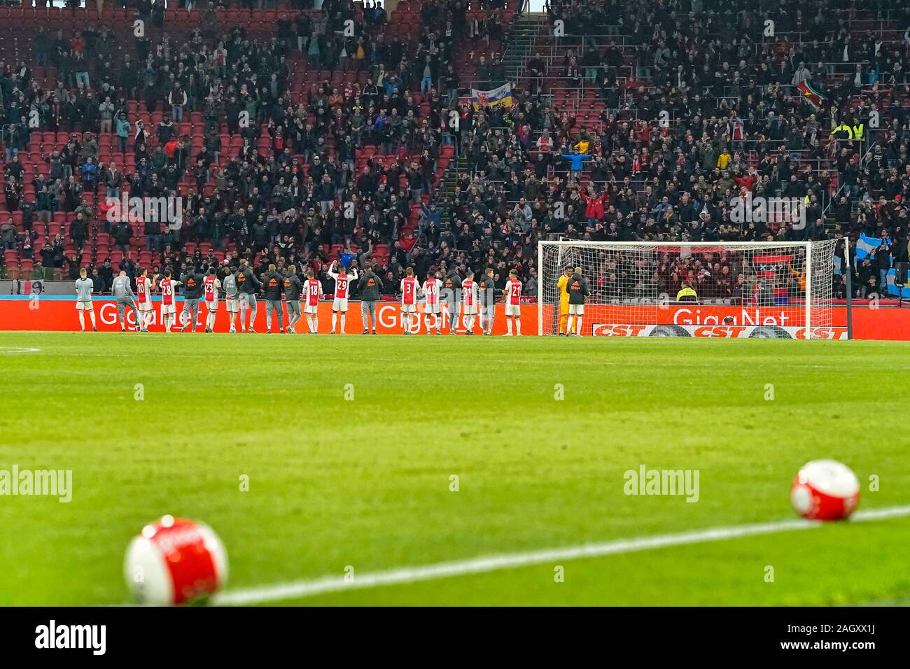Amsterdam, Netherlands. 22nd Dec, 2019. AMSTERDAM, JohanCruyff Arena ...